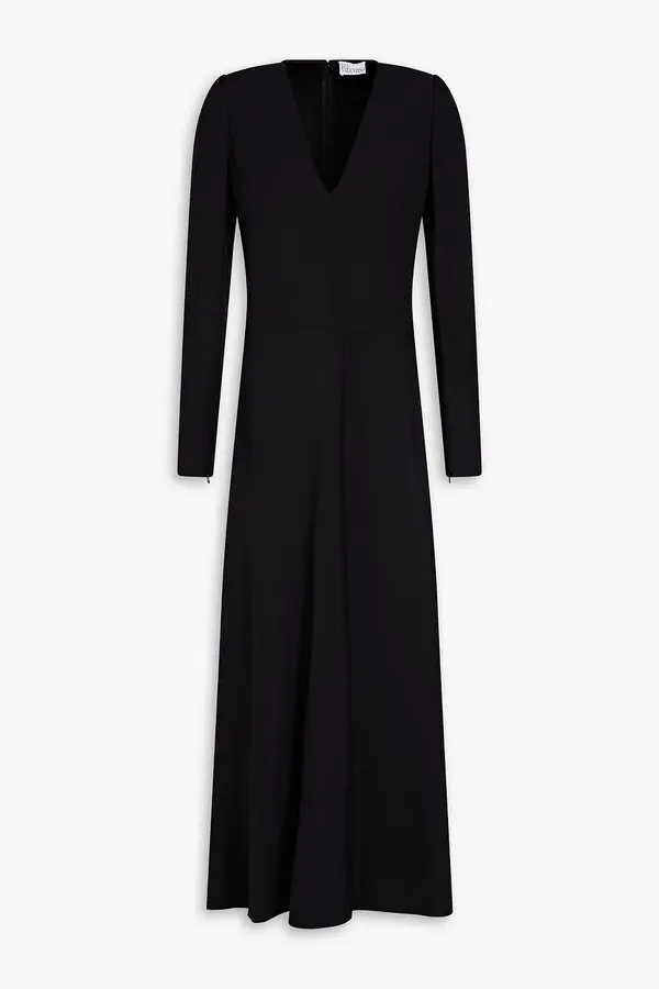 Red Valentino Crepe Midi Dress
