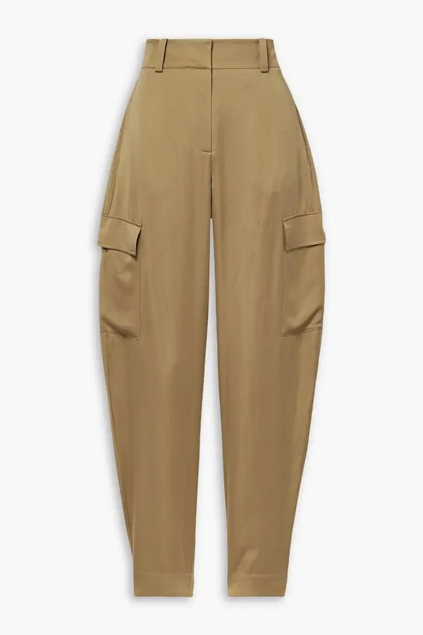 JOSEPH Treveris Satin-twill Cargo Pants