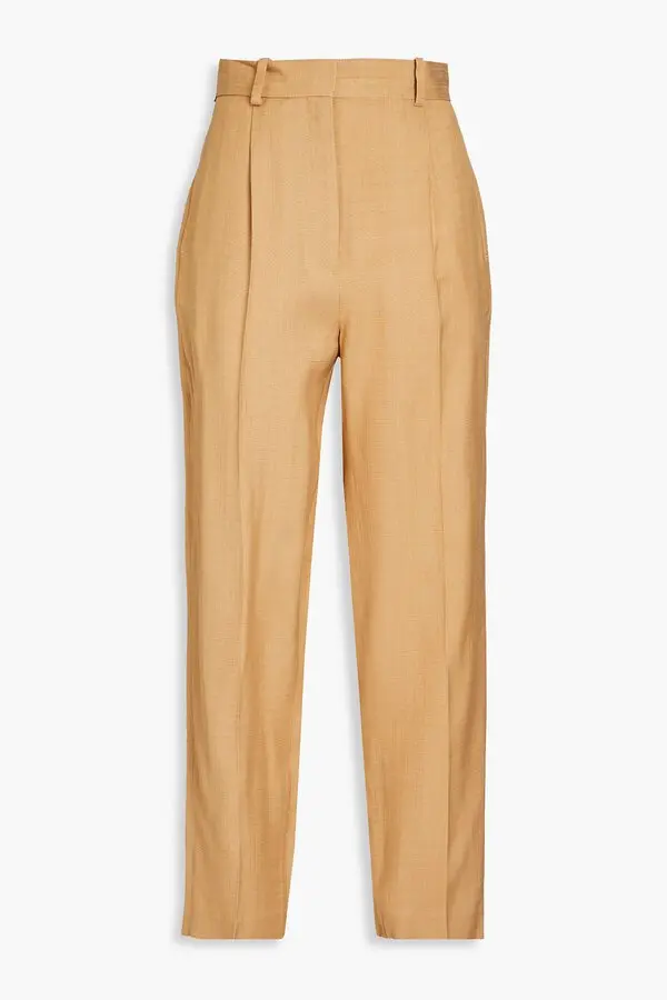 Sandro Pleated Tapered Pants