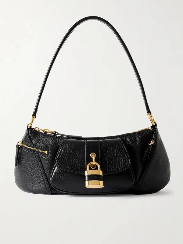Chloé The 99 Embellished Shoulder Bag - Black