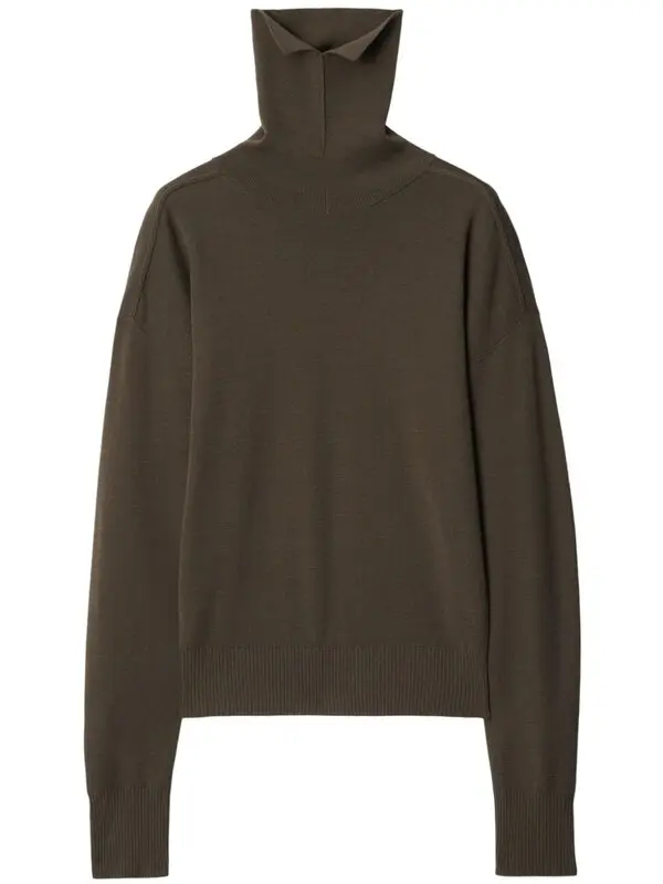 Burberry Wool Sweater - Brown
