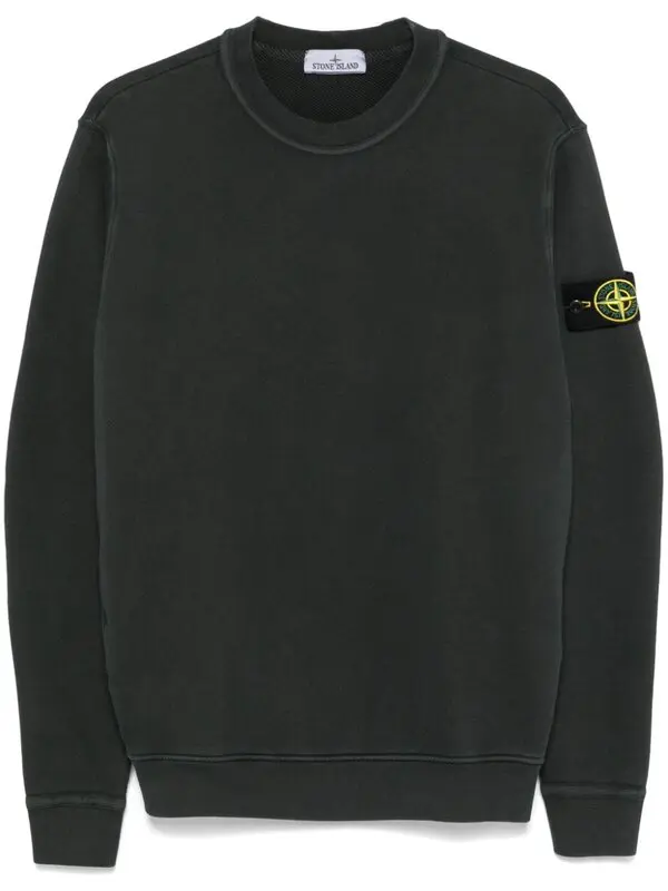 Stone Island Compass-badge Sweatshirt - Black