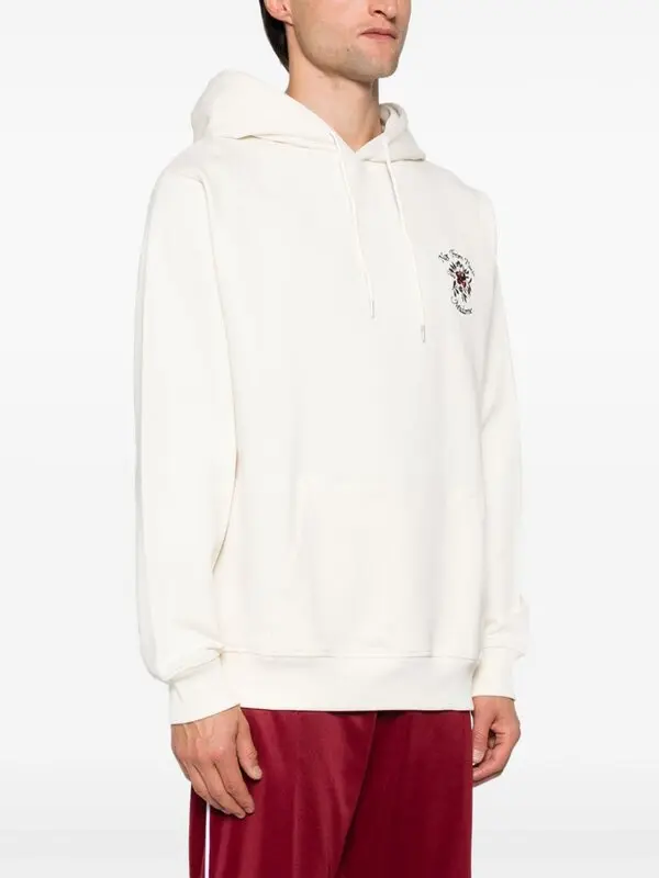 Drole De Monsieur Logo Embroidered Hoodie
