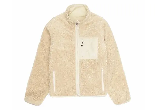 StÜssy Sherpa Reversible Jacket - Natural