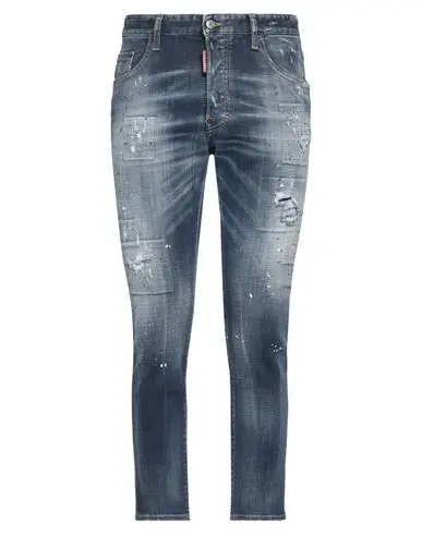 Dsquared2 Skinny Fit Jeans With Appliqués And Crystals