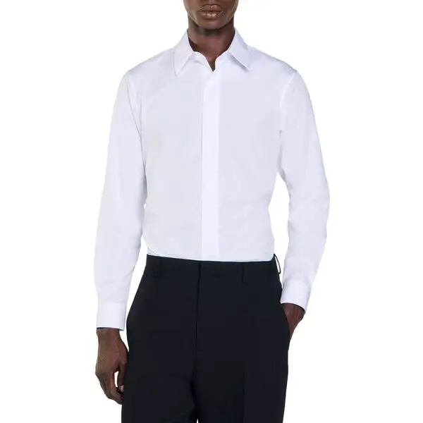 Sandro Cotton Shirt - White