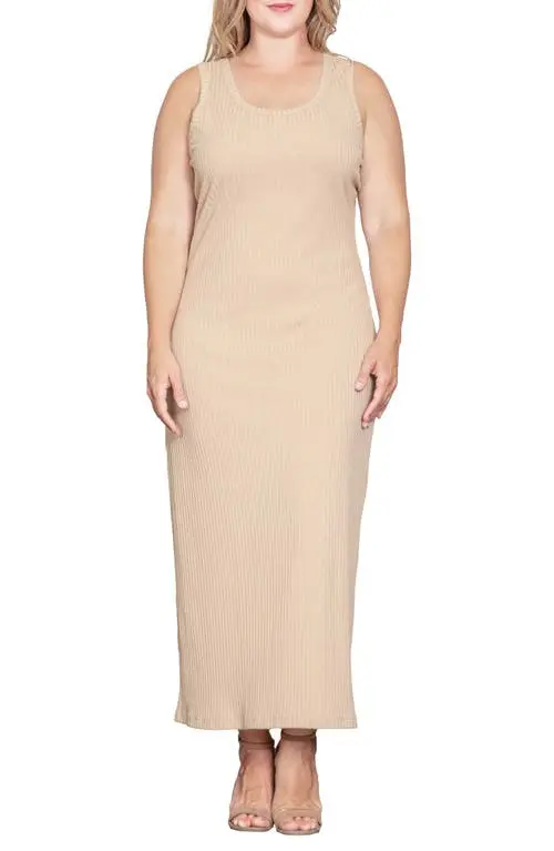 STANDARDS & PRACTICES Sleeveless Rib Maxi Dress