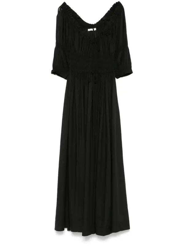DÔEN Ischia Midi Dress - Black