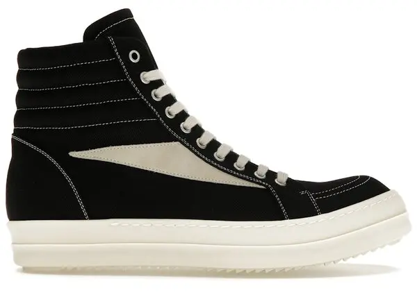 Rick Owens Vintage High-top Sneakers - Black/milk