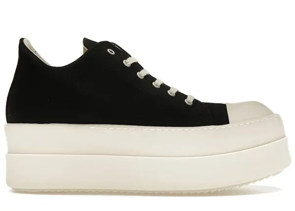 Rick Owens Double Bumper Low Top Sneakers