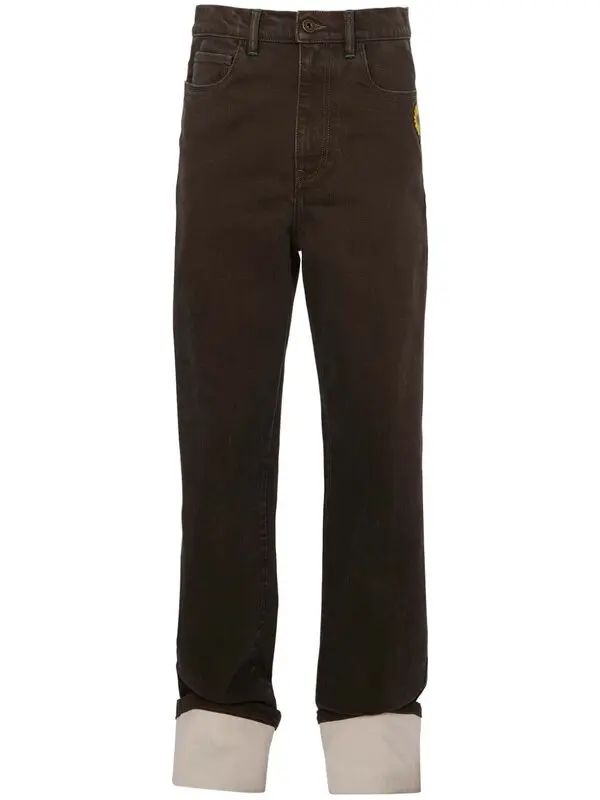 JW Anderson Contrast Turn-up Jeans