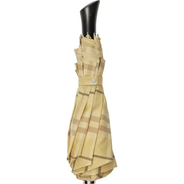 Burberry Georgie Check Compact Umbrella - Buff Ip Check