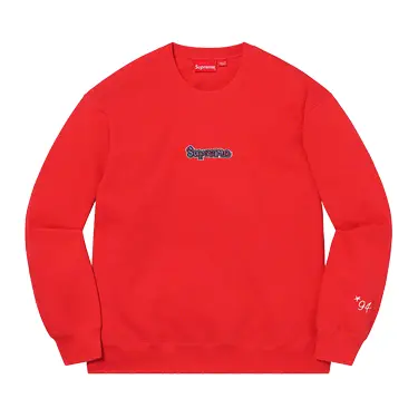 Supreme Gonz Logo Crewneck - Red