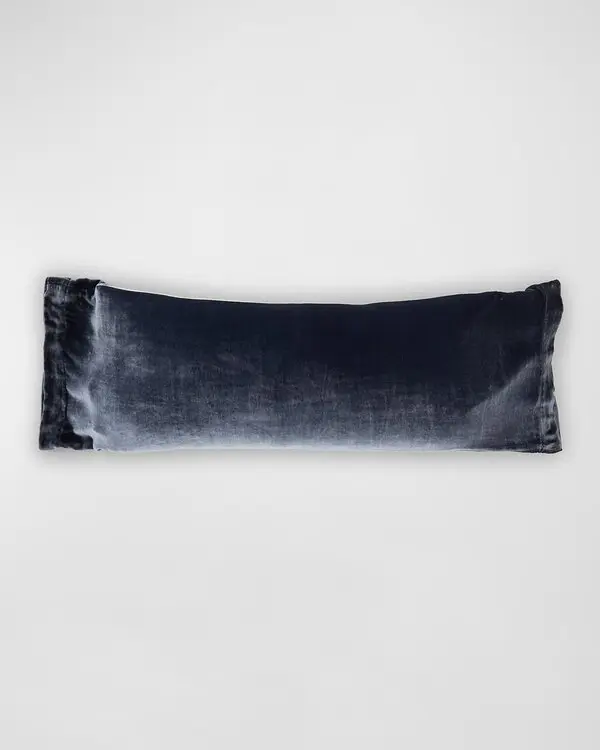 TL AT HOME Silk Velvet Opened-ended Pillow, 15" X 36