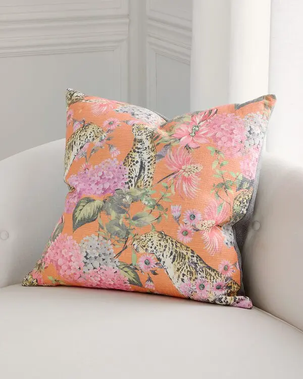 D.V. KAP HOME Isabella Decorative Pillow, 24" Square
