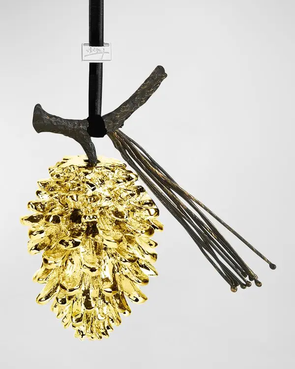 Michael Aram Pine Cone Christmas Ornament - Gold