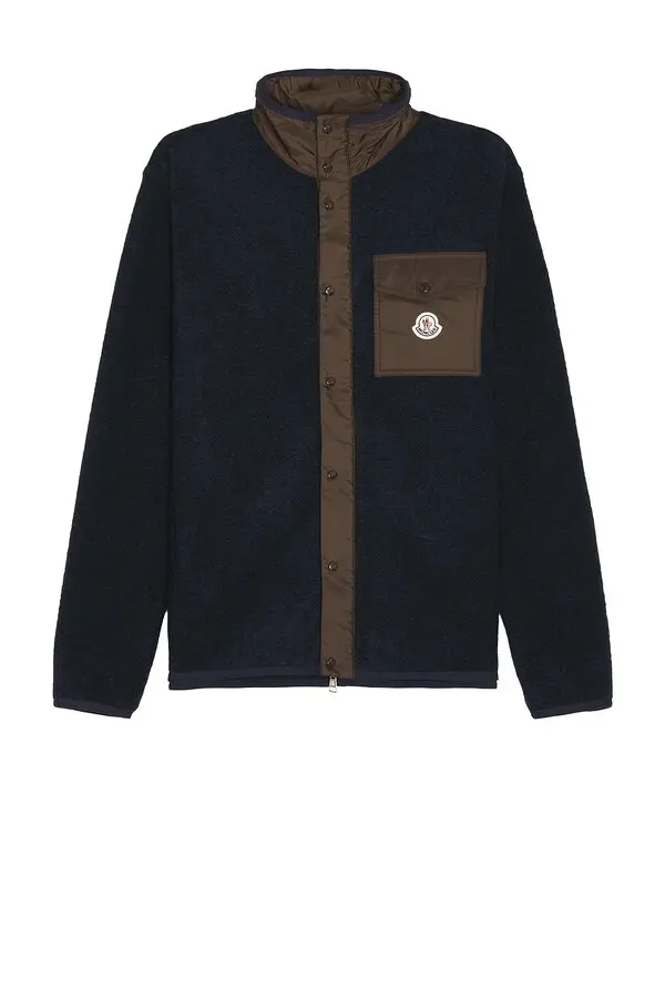 Moncler Zip Up Cardigan
