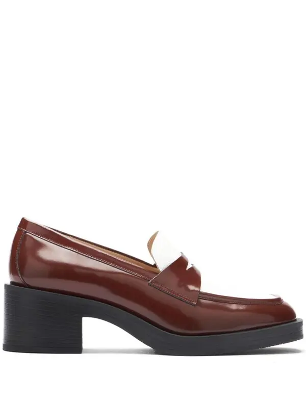 STUART WEITZMAN 40mm Kaia Loafers - Brown
