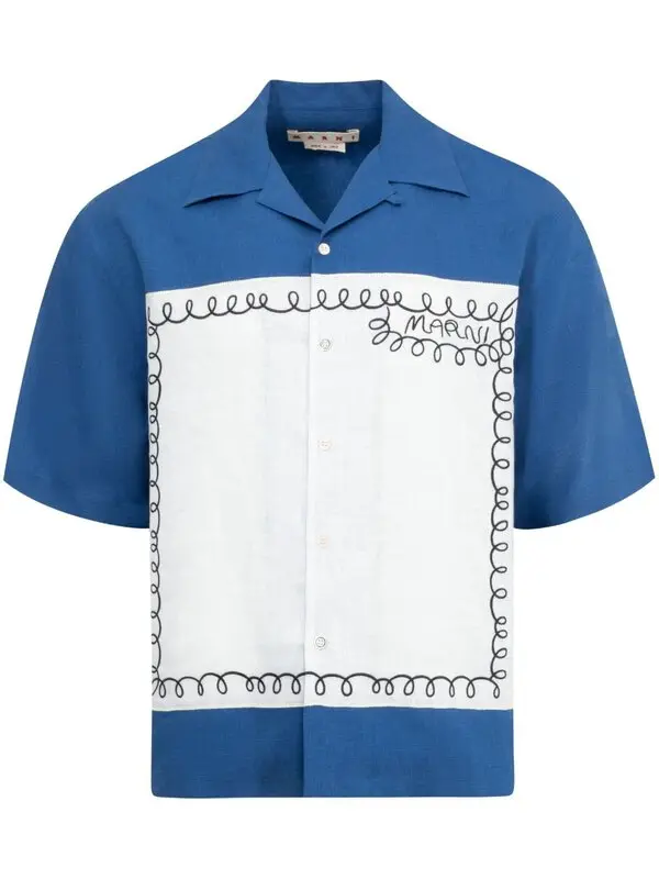 Marni Echoes-print Shirt