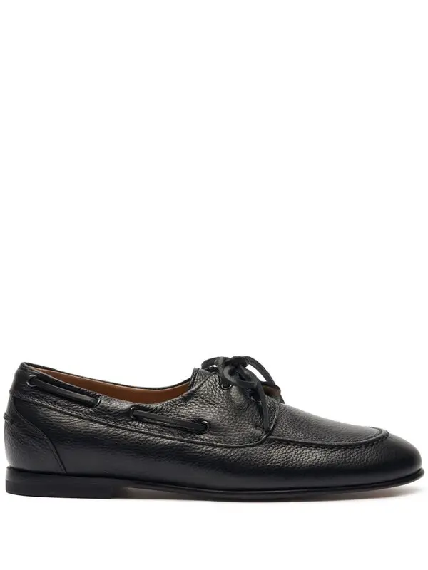 SCAROSSO Ginevra Loafers - Black