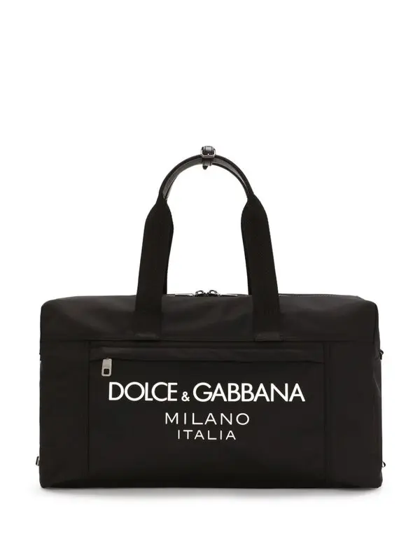 Dolce & Gabbana Logo-print Holdall - Black
