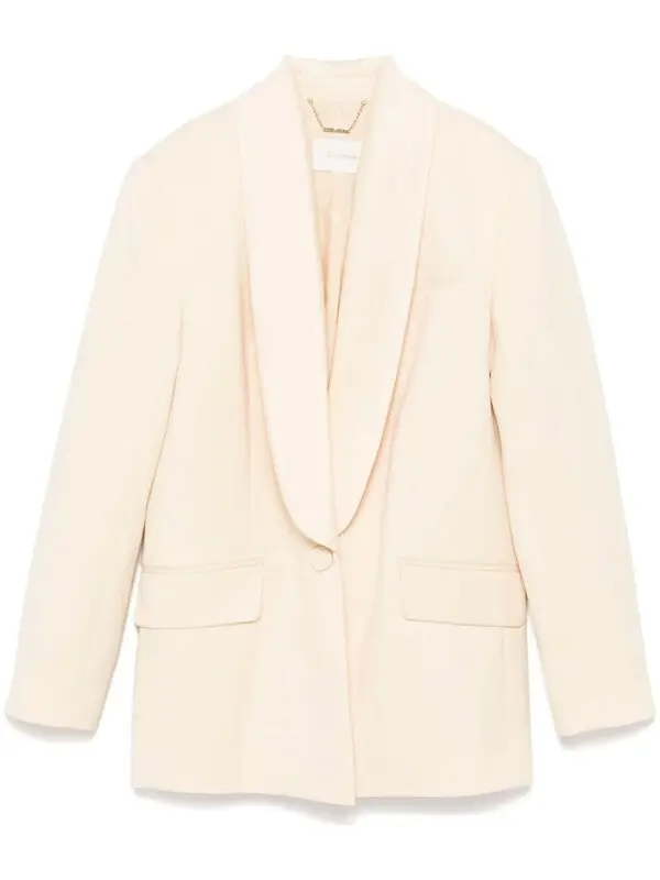 Zimmermann Illustration Blazer - Yellow