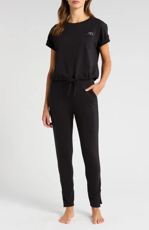 Honeydew Intimates Short Sleeve T-shirt And Joggers Lounge Set - Black