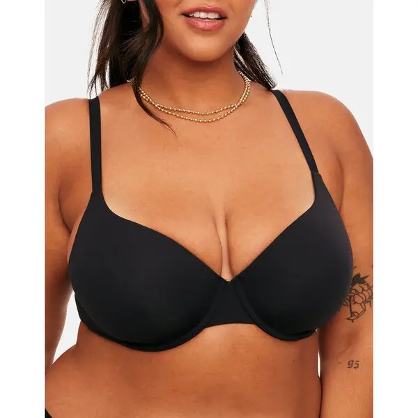ADORE ME Janelle Contour Demi Bra - Black