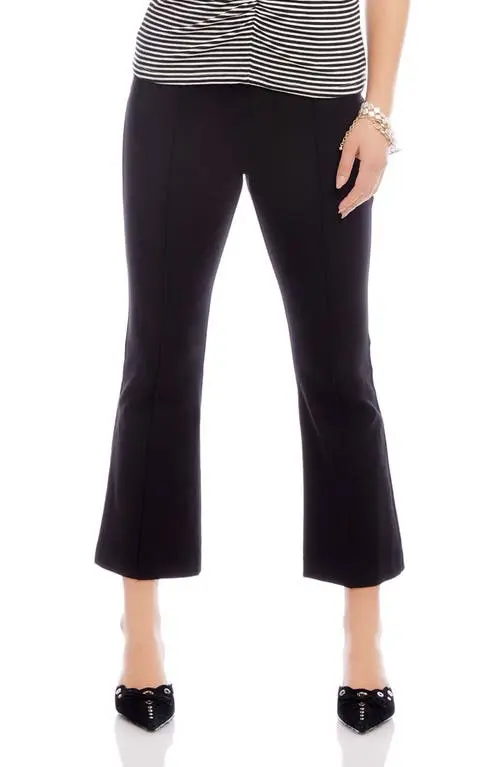 Fifteen Twenty Sigourney Pintuck Crop Twill Pants