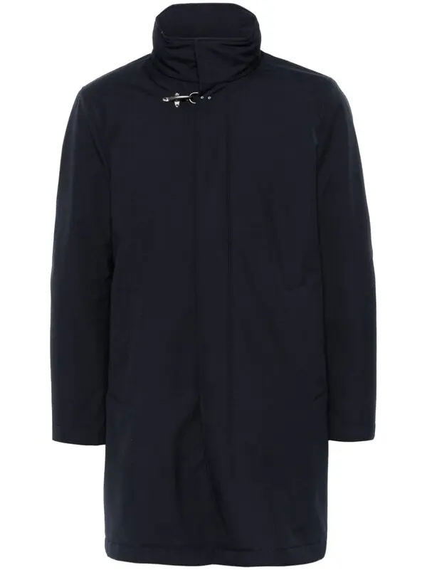 FAY Gancini-buckle Coat