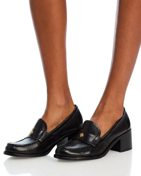 Tory Burch Classic High Heel Loafer Pumps