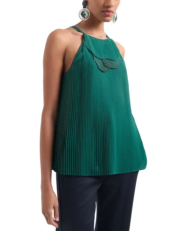 Emporio Armani Pleated Top