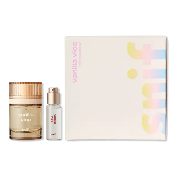 SNIF Vanilla Vice Fragrance Set Eau De Toilette