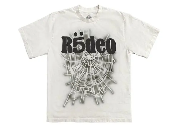 TRAVIS SCOTT Cactus Jack X Sp5der Days Before Rodeo Iii Tee Shirt - White