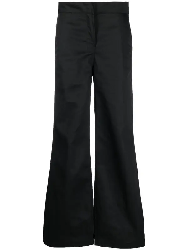 Palm Angels Flare Leg Trousers