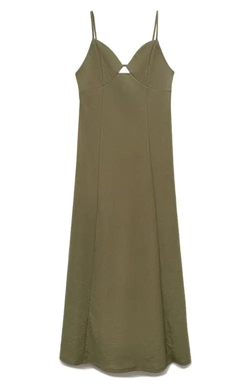 Mango Empire Waist A-line Dress