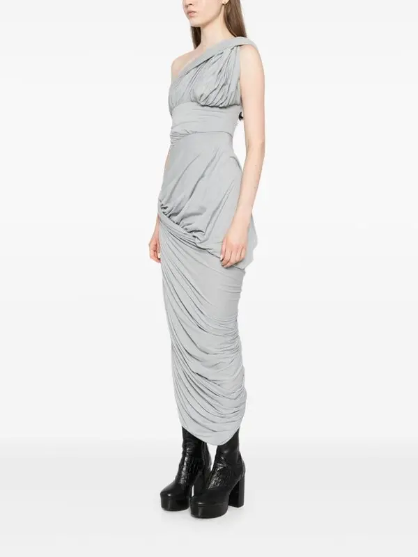 Rick Owens Lido One-shoulder Dress - Blue