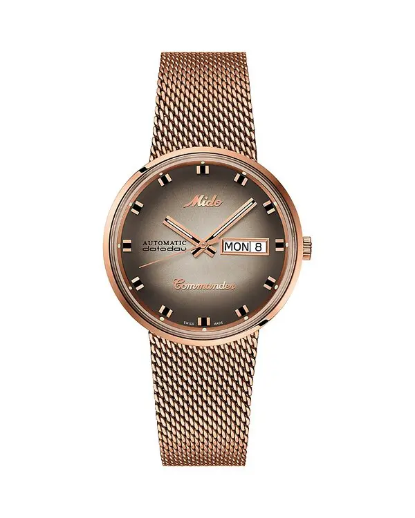 MIDO Commander 1959 Watch, 37mm - Brown