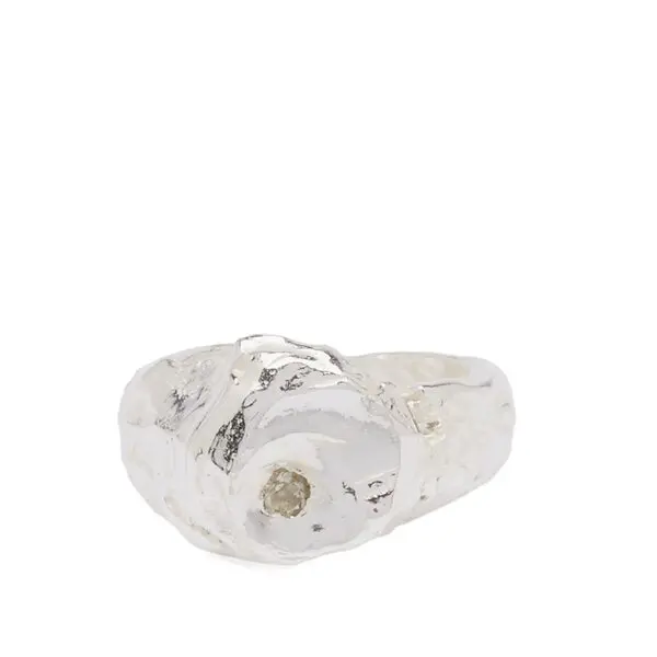 SIMUERO Marea Ring - Silver/clear