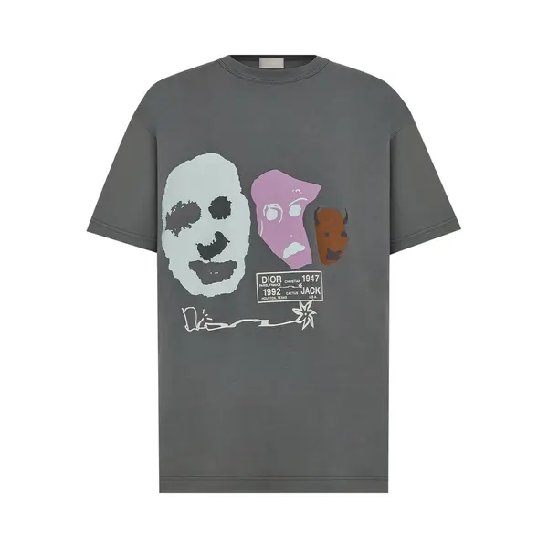 Dior X Cactus Jack Oversized T-shirt - Grey