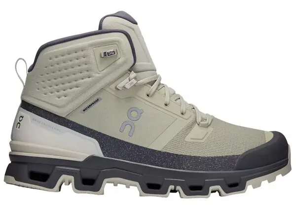 On Cloudrock 2 Waterproof Boots - Chalk/eclipse