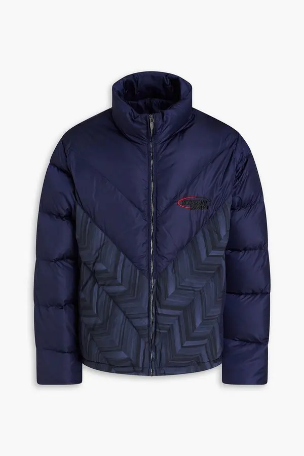Missoni Quilted Printed Shell Jacket