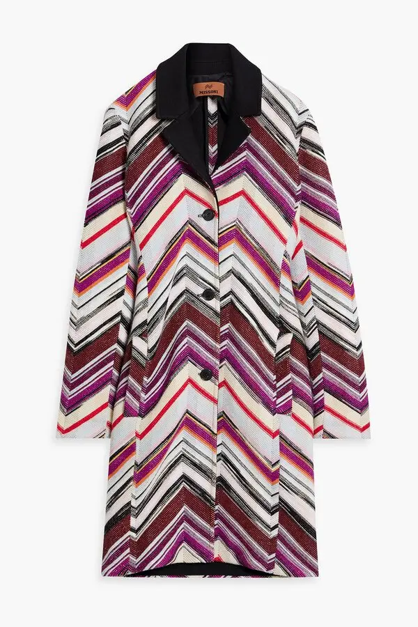 Missoni Zigzag Wool Coat