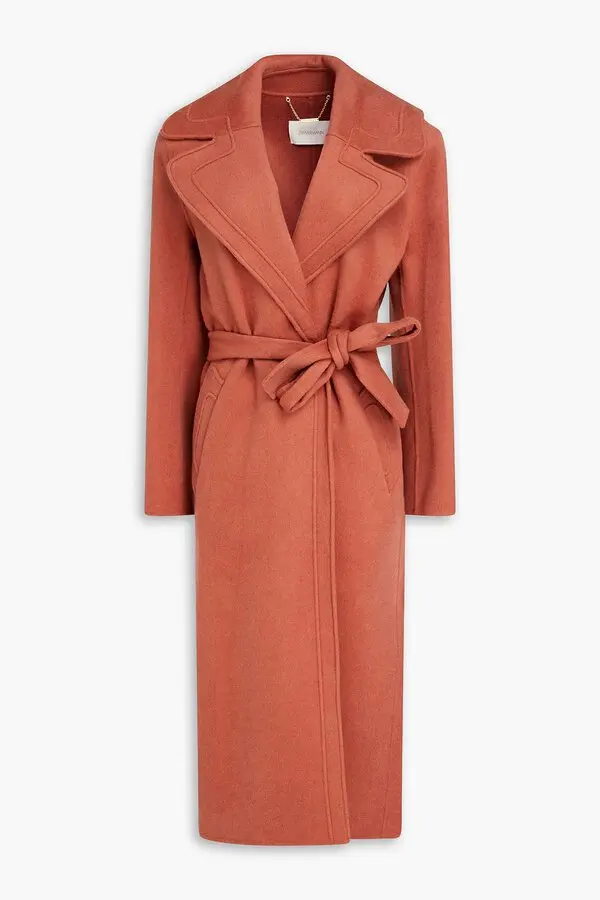 Zimmermann Wool-blend Felt Coat