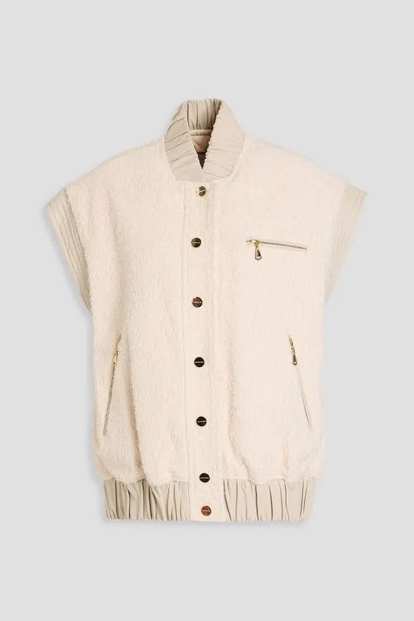 Zimmermann Cotton-blend Bouclé Vest