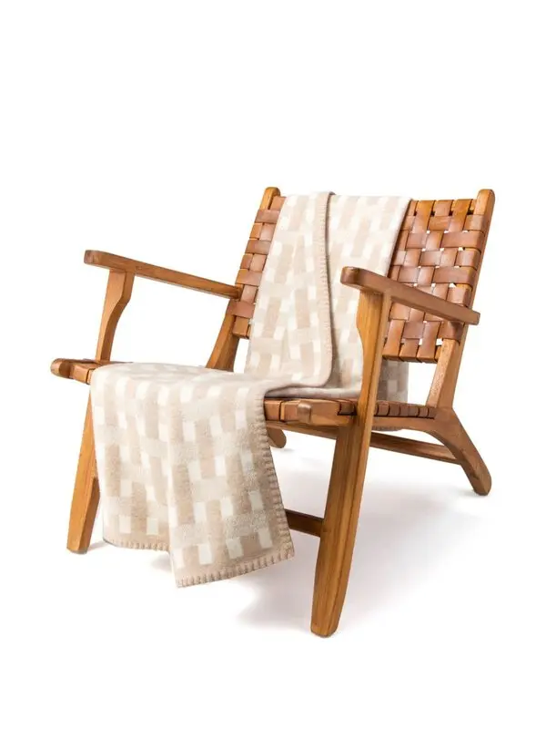 Johnstons Of Elgin Stitched Basketweave Throw