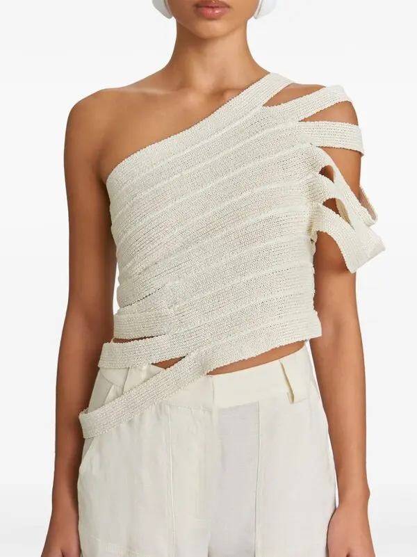 Cult Gaia Sashi Knitted Top