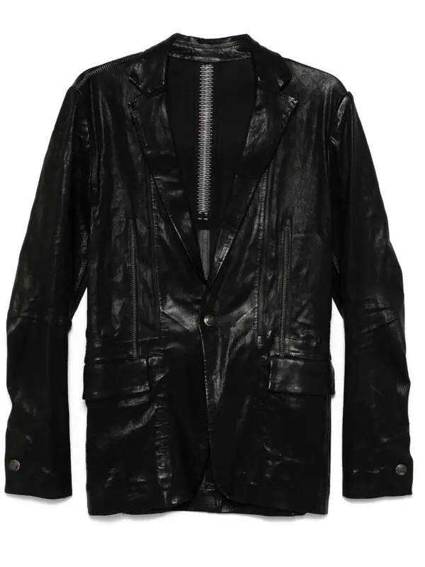 ISAAC SELLAM EXPERIENCE Pionnier Leather Jacket