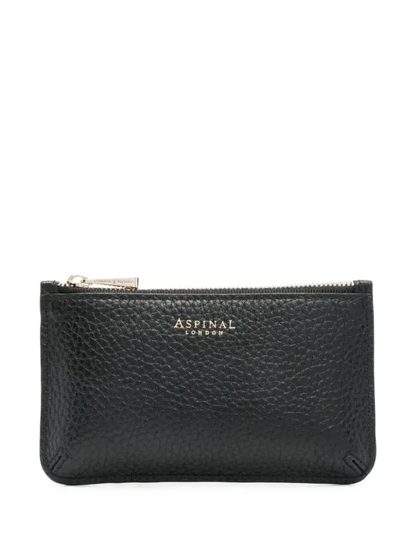 ASPINAL OF LONDON Ella Card Holder - Black