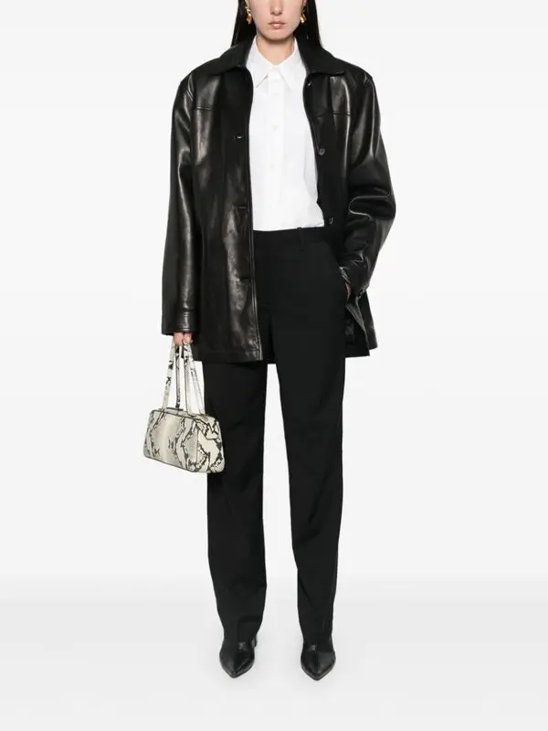 Helmut Lang Curved Car Trousers